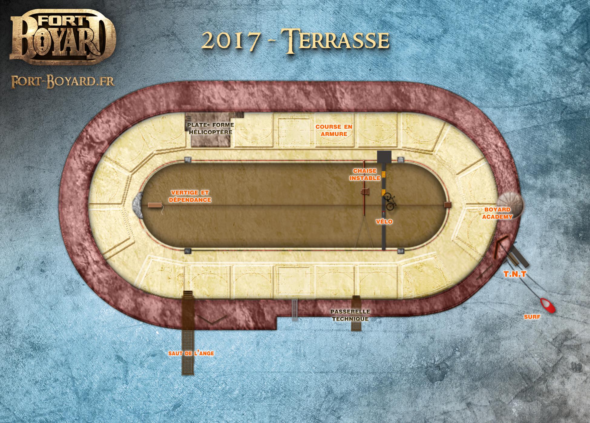 Fort-Boyard.fr - Plans 2017, Terrasse